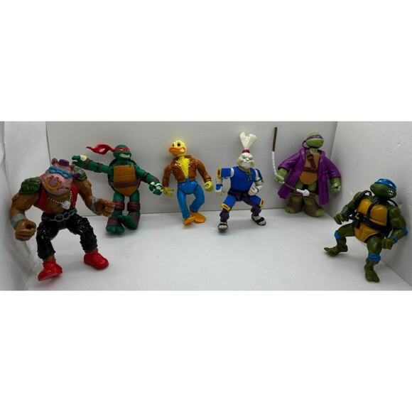 Hasrbo | Toys | Teenage Mutant Ninja Turtles Tmnt 6 Piece Figurine ...